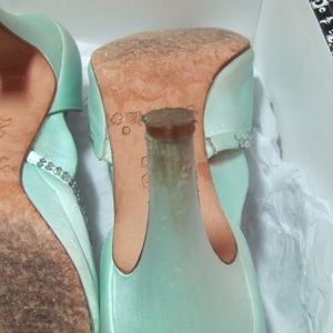 Hey Lady | Shoes | Hey Lady Blue Knotty Girl Comfortable Wedding Heel ...